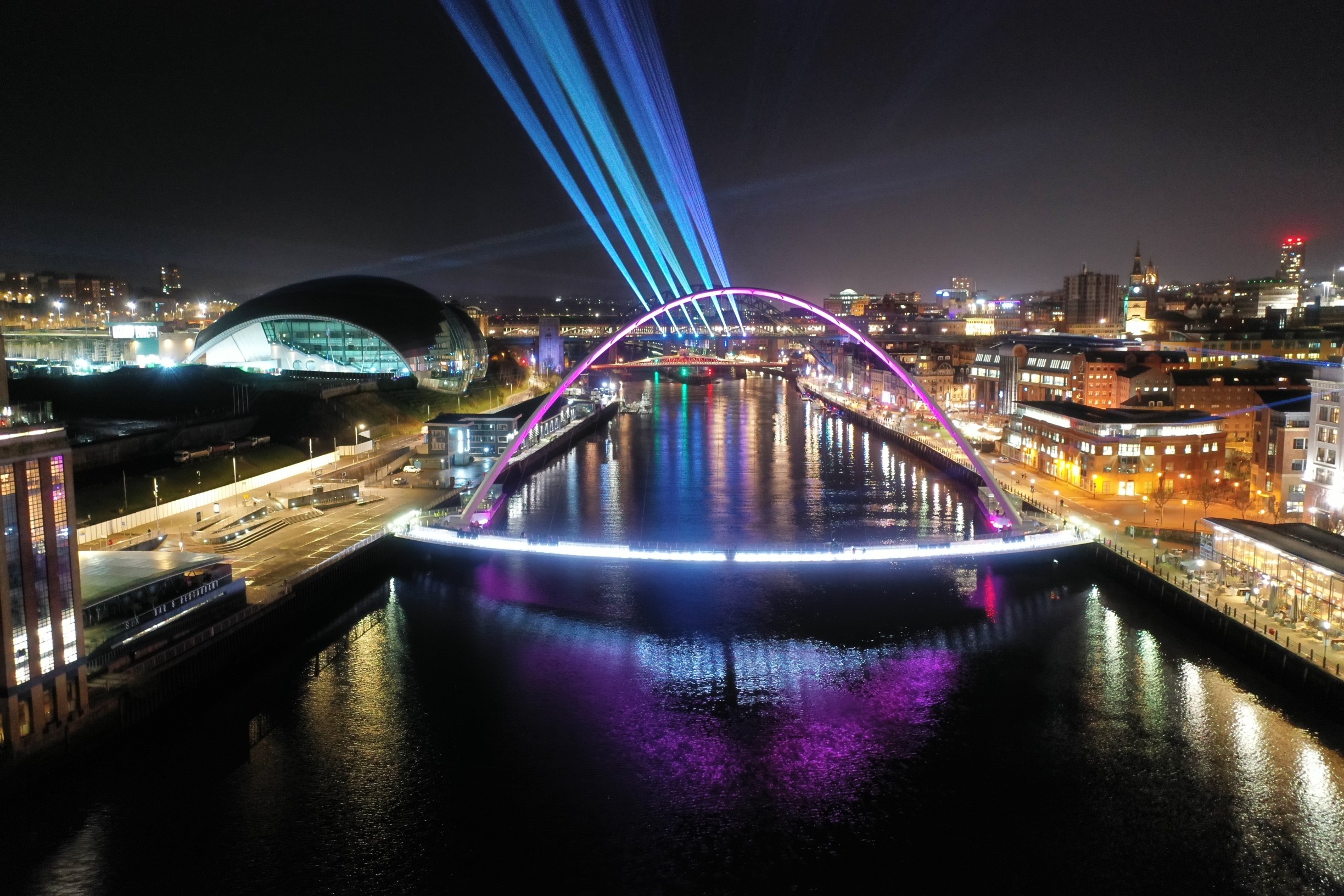 Laser Light City Returns to Newcastle for New Year | Get into Newcastle