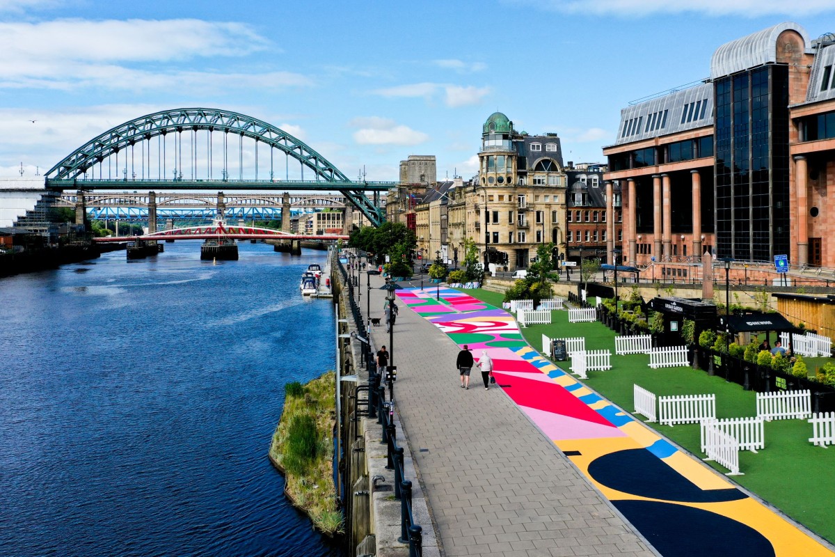 Five Minutes With Quayside Mural Artist Andy Welland | Get into ...