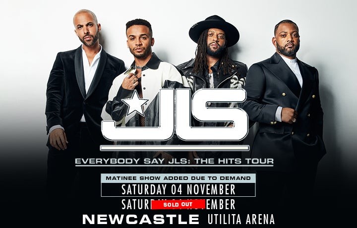 JLS: Utilita Arena | Get into Newcastle