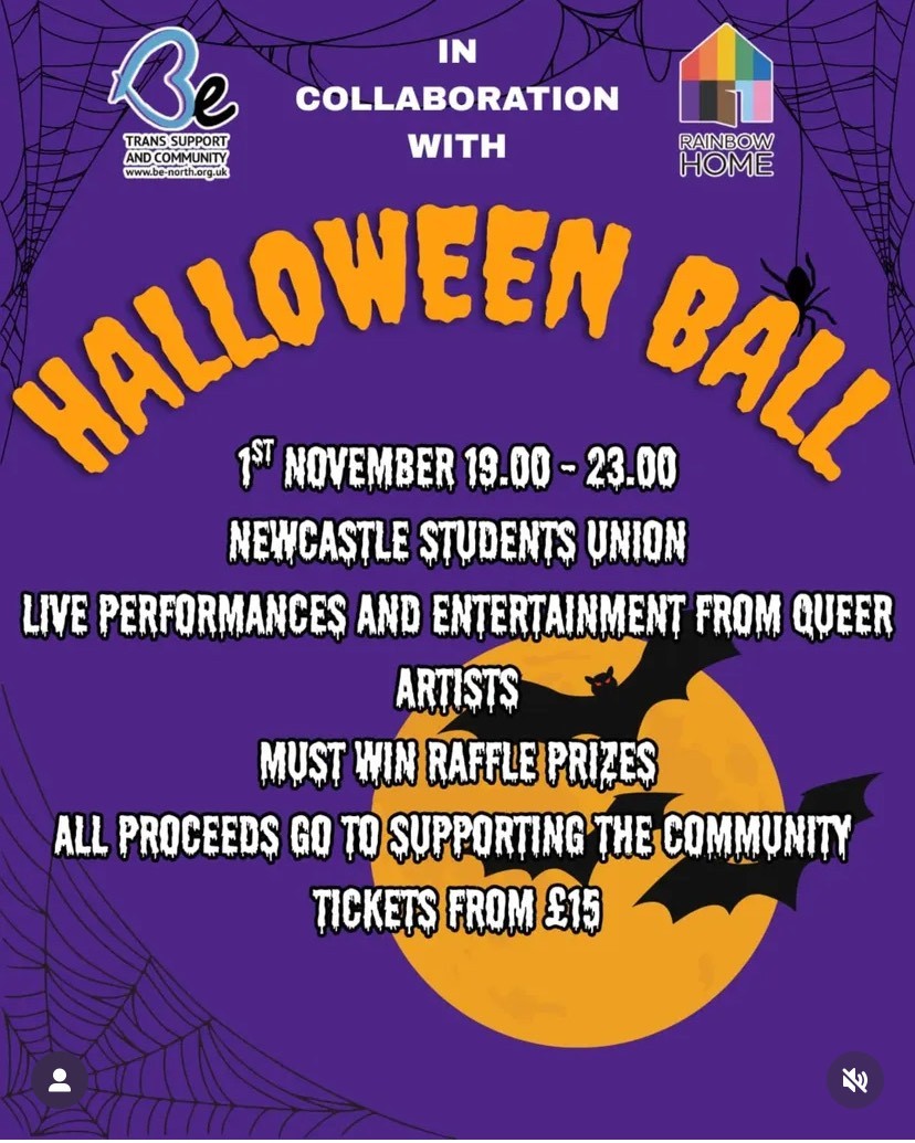 Halloween Ball | Get into Newcastle | Get into Newcastle