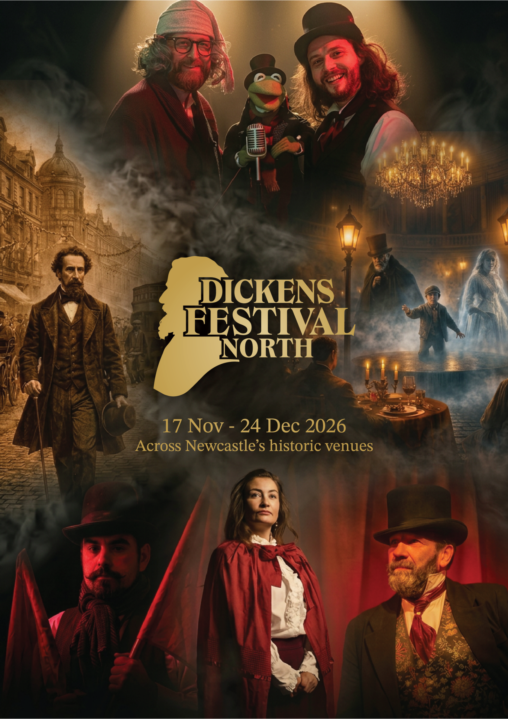Newcastle is going Dickensian this winter - Launch of Dickens Festival ...