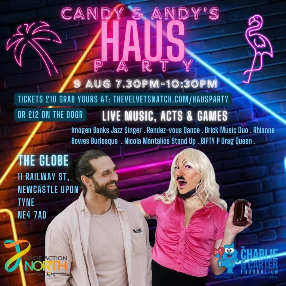 Candy & Andys Haus Party | Get into Newcastle | Get into Newcastle