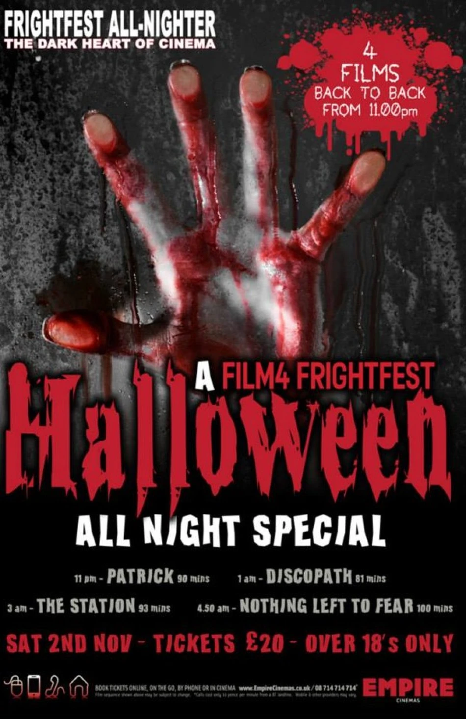 Film4 Frightfest All Night Special 2013: Cineworld | Get into Newcastle