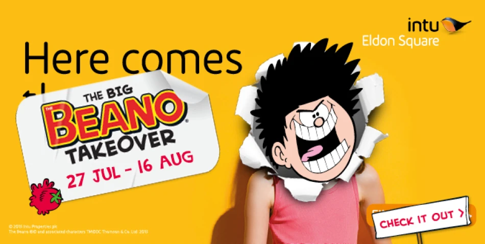 Dennis the Menace Face Painting: Eldon Square | Get into Newcastle