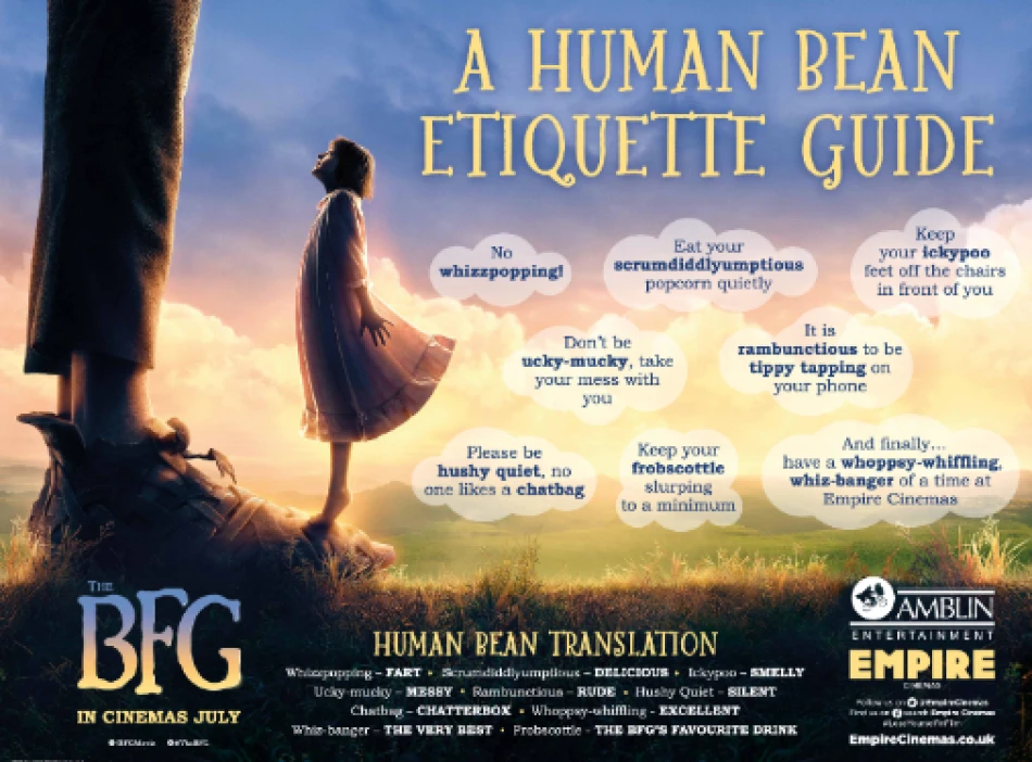 Empire Cinemas Launches Human Bean Etiquette Guide Ahead Of The Release ...