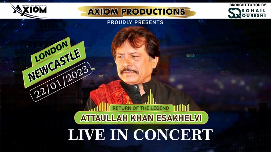 Return of the Legend Attaullah Esakhelvi: Tyne Theatre & Opera House ...