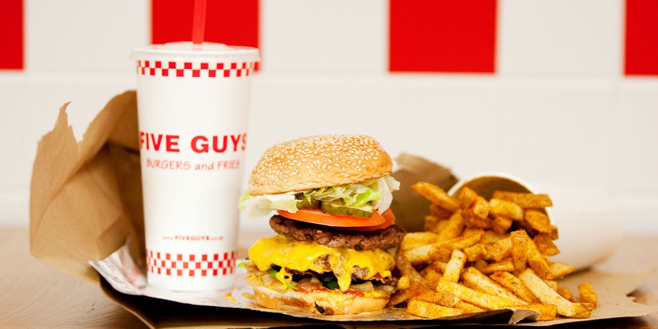 Five Guys | Get Into Newcastle