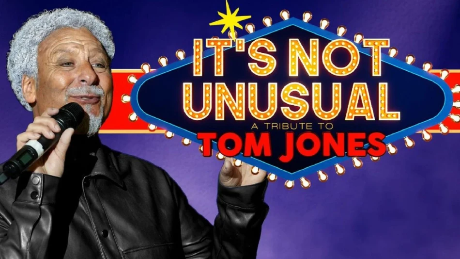 It’s Not Unusual – A Tribute to Tom Jones: O2 City Hall Newcastle | Get ...