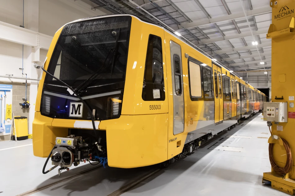 Stadler Delivers the First New Train for the Tyne and Wear Metro | Get ...