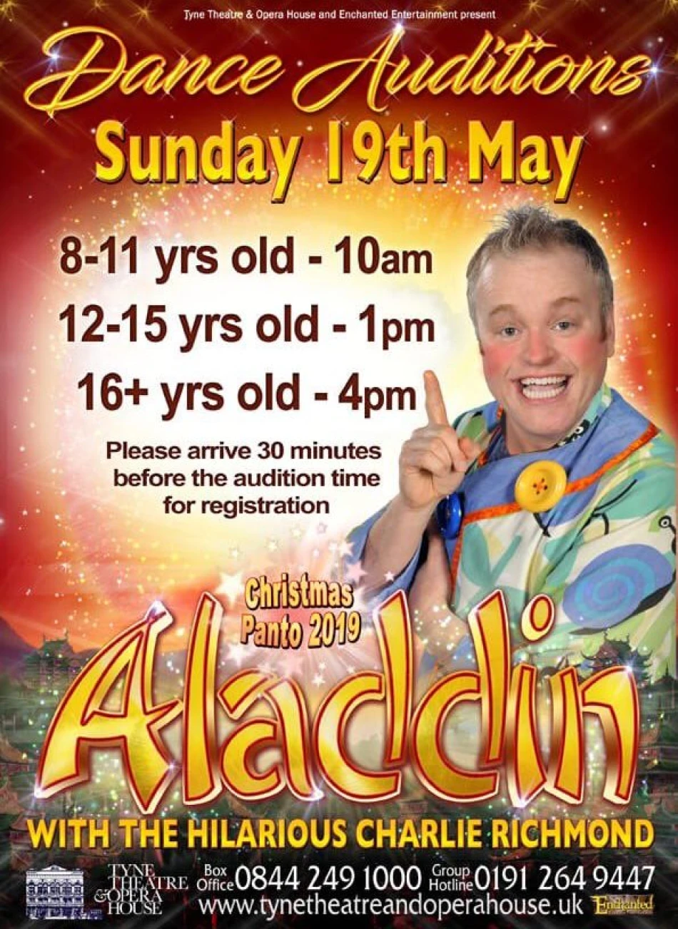 Panto Dance Auditions: Tyne Theatre & Opera House | Get into Newcastle