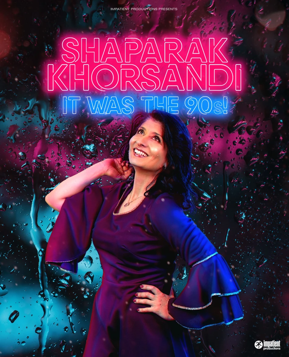 Shaparak Khorsandi - It Was The 90s!: The Stand | Get into Newcastle