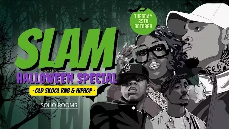 SLAM! Halloween Special: Soho Rooms | Get into Newcastle