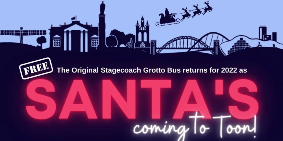 Stagecoach Santa’s Grotto Bus: Newcastle City Centre | Get into Newcastle