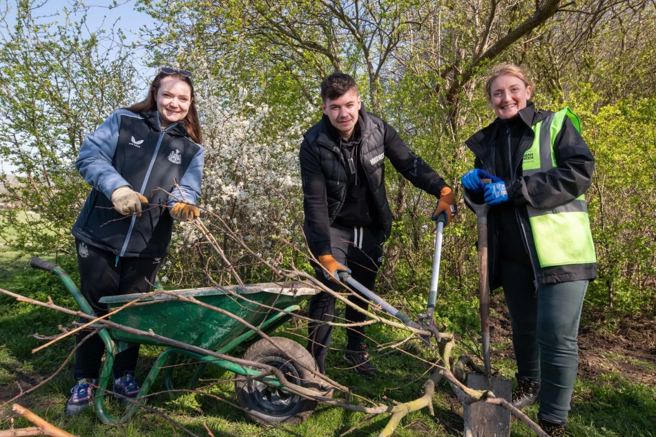 Urban Green Newcastle Partnership with Newcastle United Foundation ...
