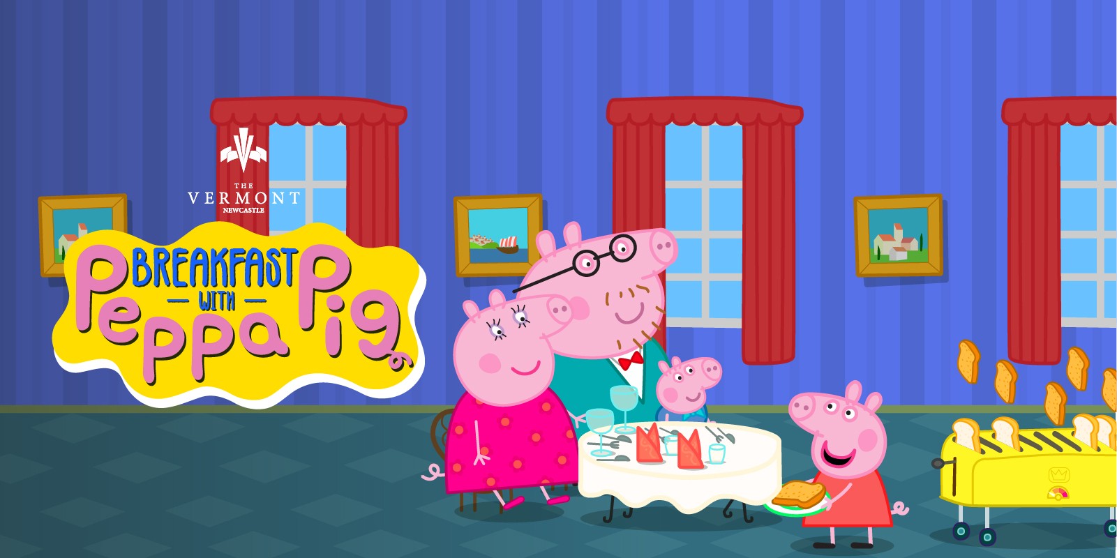 Breakfast with Peppa Pig: The Vermont Hotel | Get into Newcastle